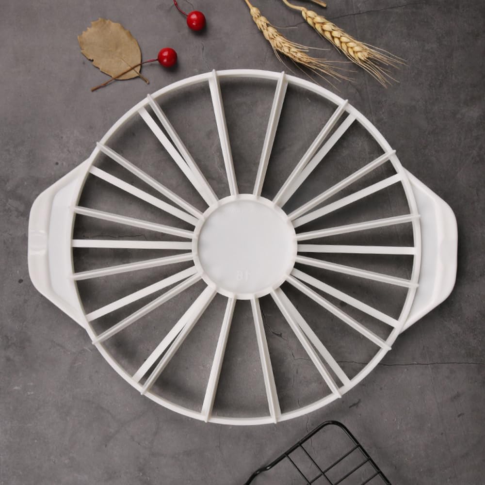 Round Cake Portion Marker, Cake Cutter Slicer, Cheesecake Cutter, 14 or 16 Piece Cake Slice Marker, Cake Divider Baking Tool