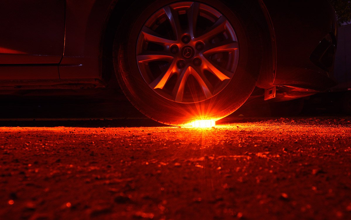 goofy LED Safety Flares Kit for Road Emergency Warning Flashing Signal Reflectors, for Car Motorcycle Boat,6 Pack