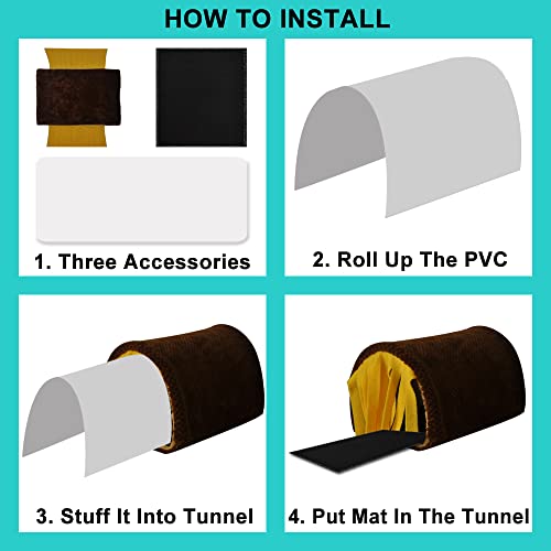 MildMist Guinea Pig Hideout for Small Animal - Washable Guinea Pig Bed for Guinea Pig, Chinchilla, Hamsters, Hedgehog