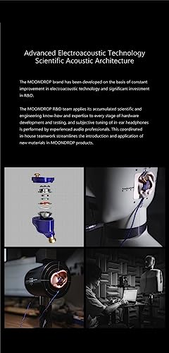 Moondrop Starfield 2 Earphone Dynamic Driver with Lithium-Magnesium in-Ear Headphone with 0.78 2Pin Cable