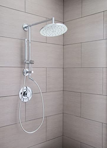 Moen Annex Chrome Shower Slidebar and Shower Hose System Trim, Valve Required, TS3661NH