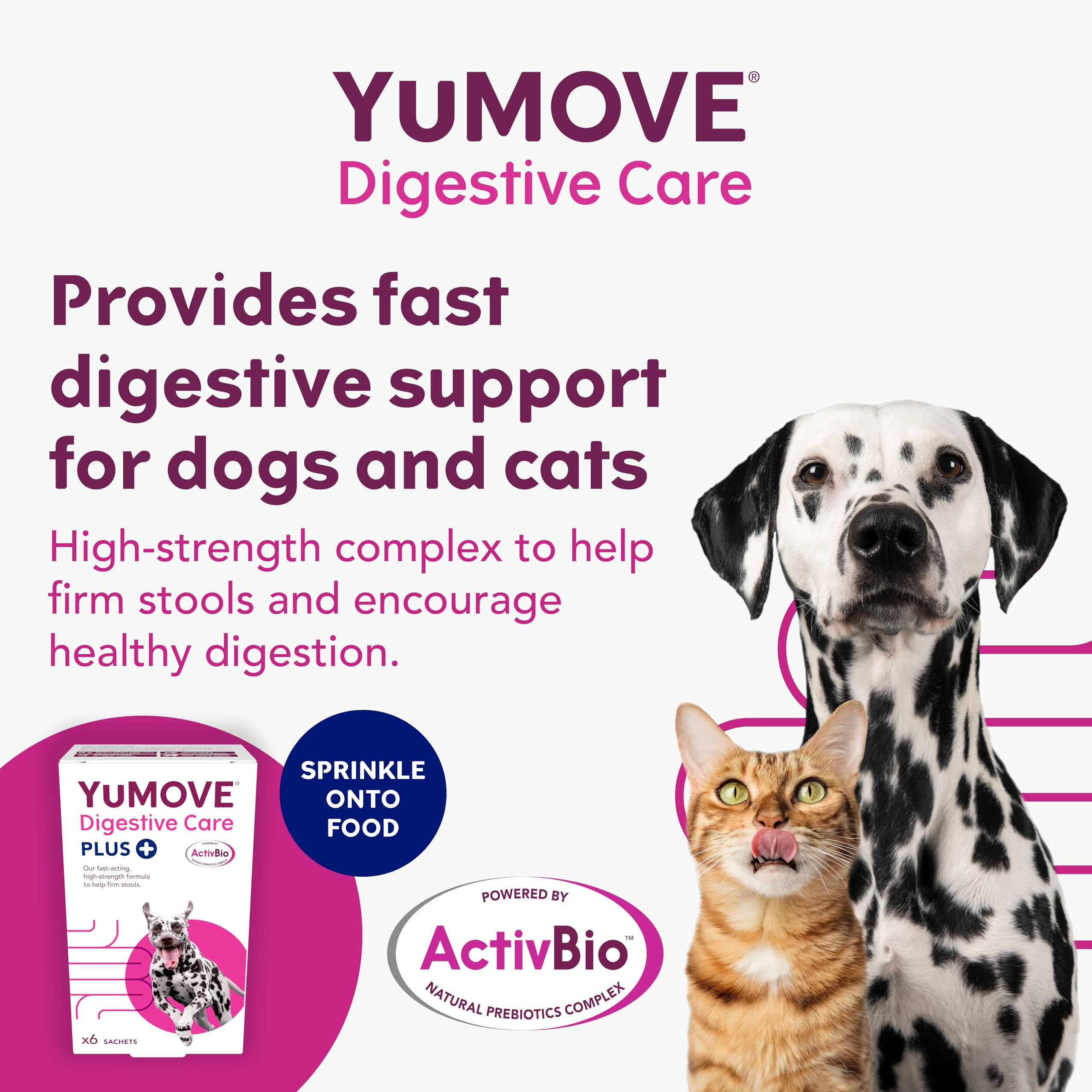 Yudigest Lintbells Plus Probiotics Digestive Support for Dogs 6 Sachets