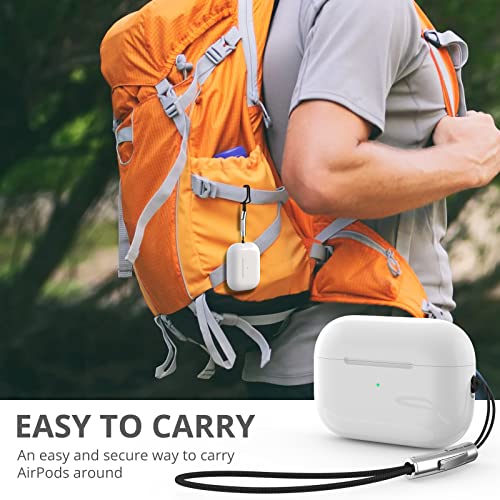 SUPMEGA Lanyard for AirPods Pro 2, Detachable Lanyard Loop with Quick Release Button, Small Finger Strap Compatible with AirPods Pro 2nd Generation Case - 2 Lanyards with Different Lengths