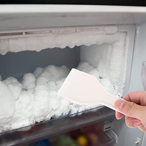 Pizza Spatula Icebox Refrigerator Ice Shovel Ice Scraper Defroster Ice Removal Scooper Snow Frost Remover Tools for Windshield Fridge Scraper Tool Cake Spatula
