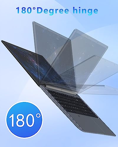 SAINTDISE 15.6 Inch Laptop PC Built with Intel Cerelon N5095(UP to 2.9Ghz) 4-Core CPU Laptops 16GB RAM 512GB ROM UHD Notebook Computer WiFi5 Bluetooth 4.2 Webcam,Fingerprint Unlock