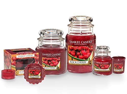 Yankee Candle 5038580018127 jar Small Black Cherry YSMBC1, one size.