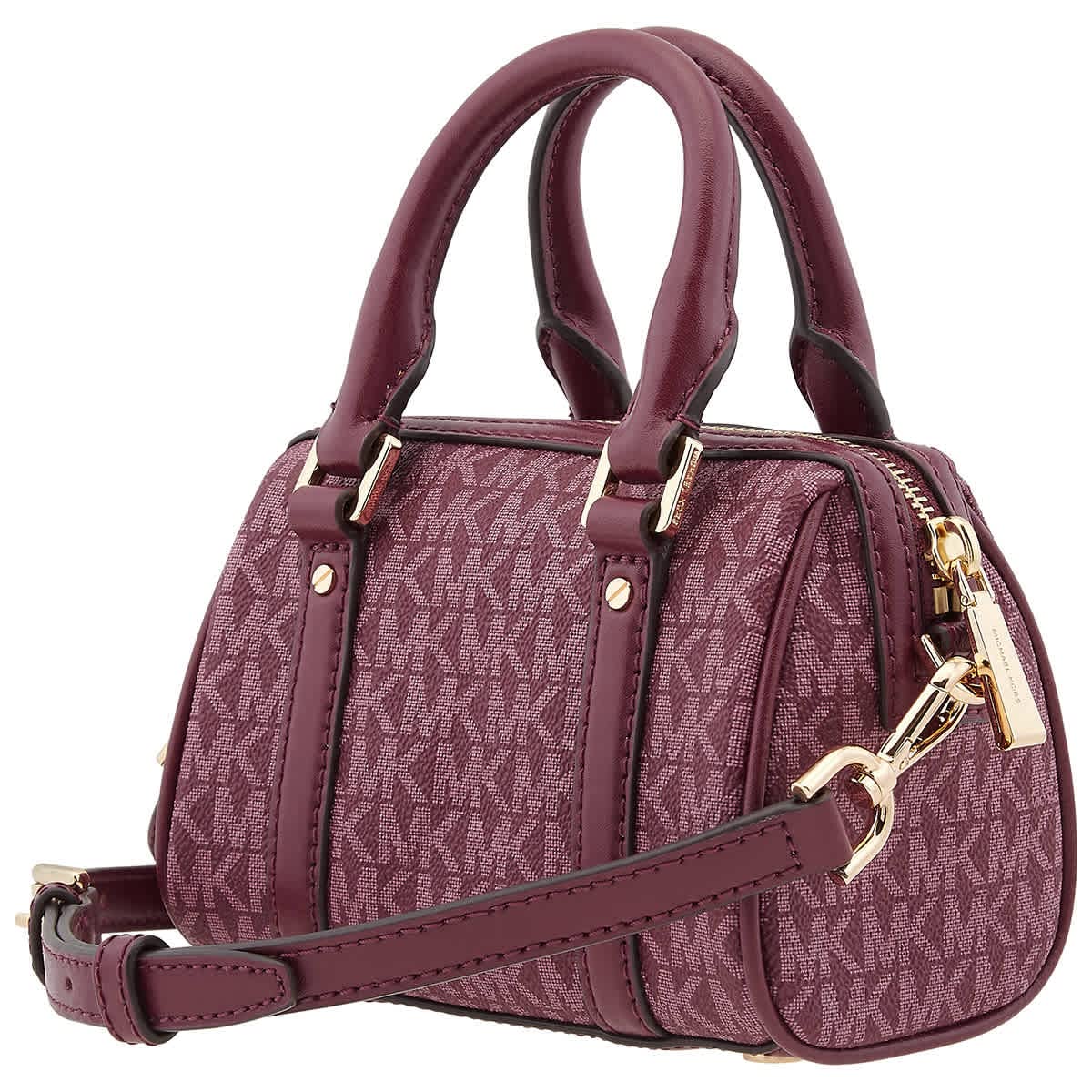 Michael Kors Dark Berry Ladies Bedford X-Small Presbyopia Crossbody Bag