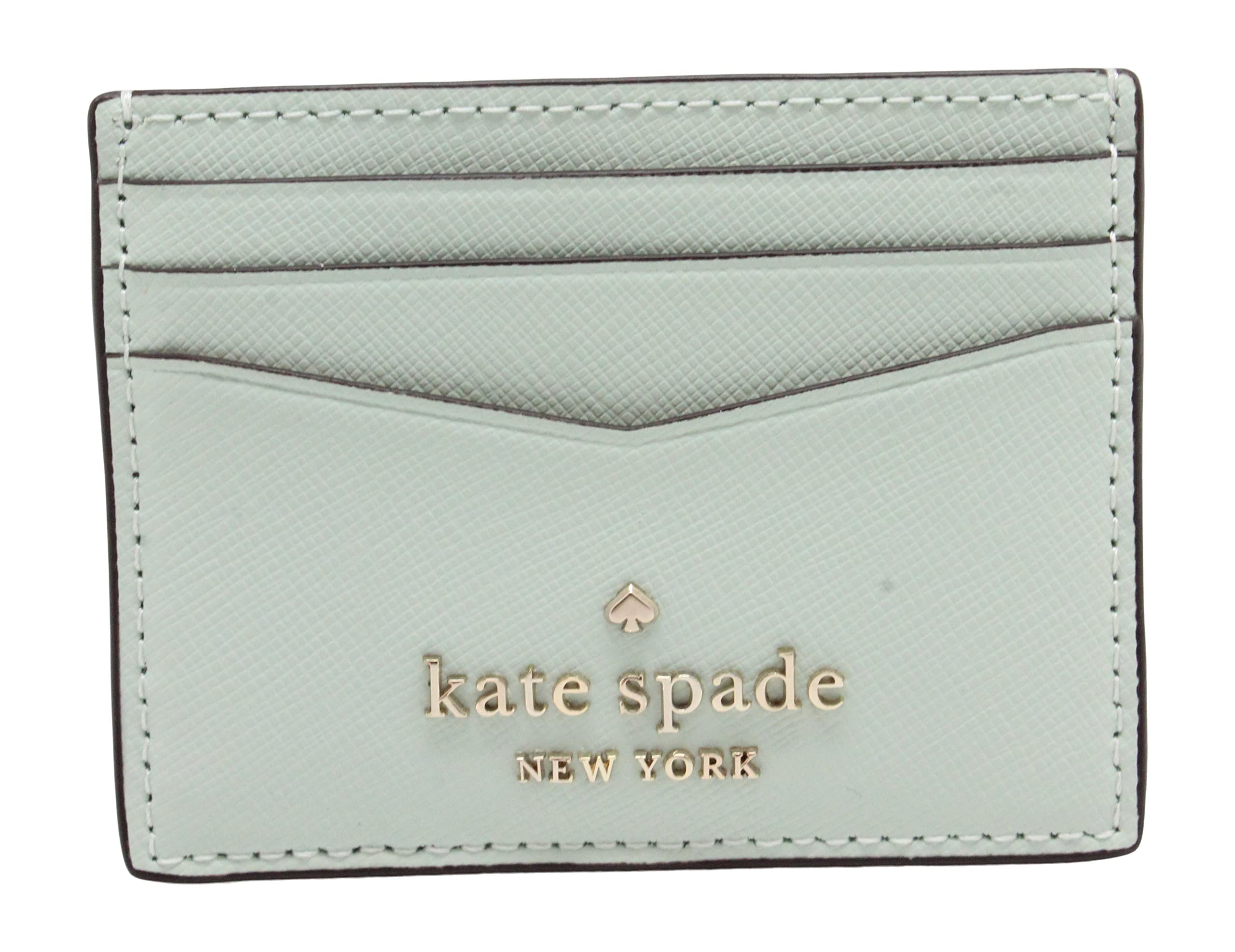 Kate spade new york Staci Small Slim Card Holder in Crystal Blue