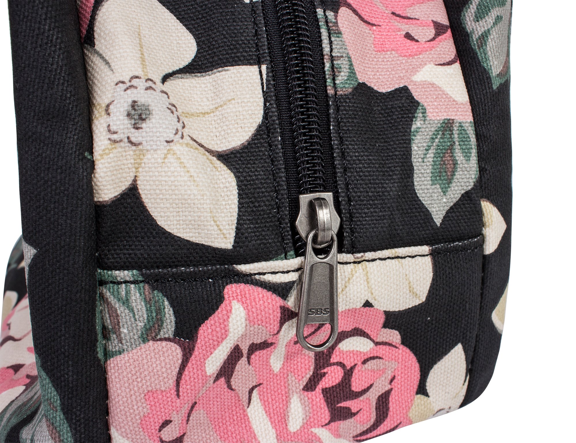 Leaper Reusable Insulated Lunch Bag Cute Lunch Box Tote Bag for Girls Black
