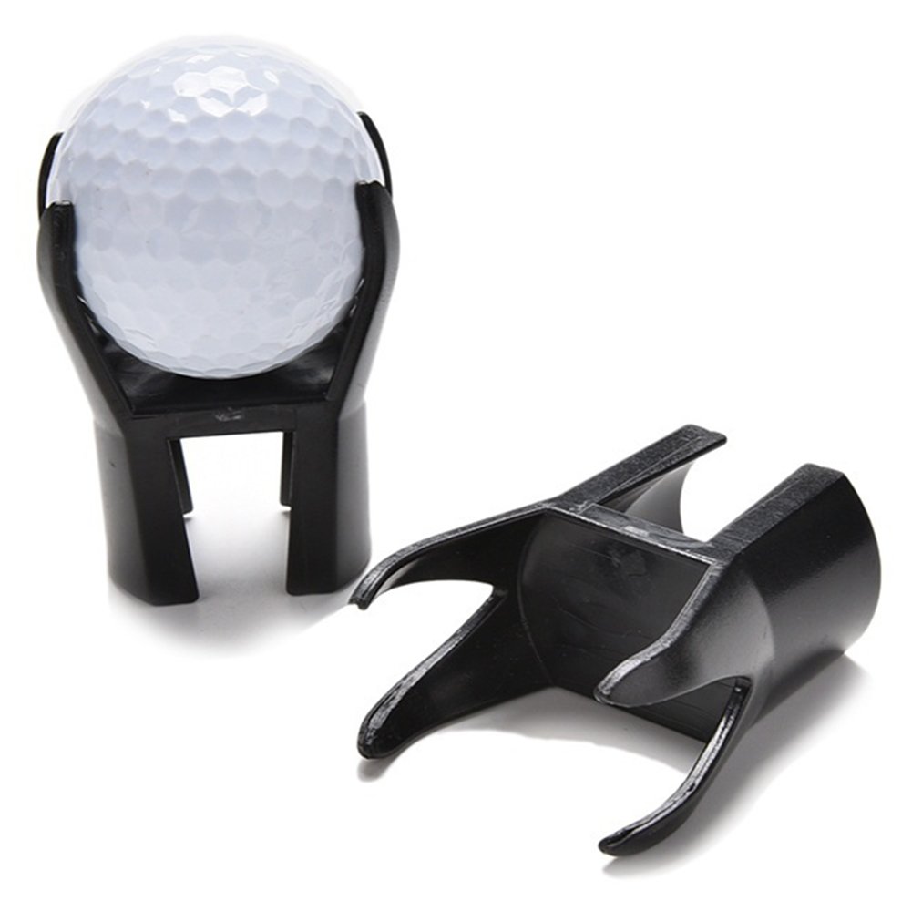 Golf Bag Clip On Putter Clamp Holder Putting Organizer Golf Ball A+