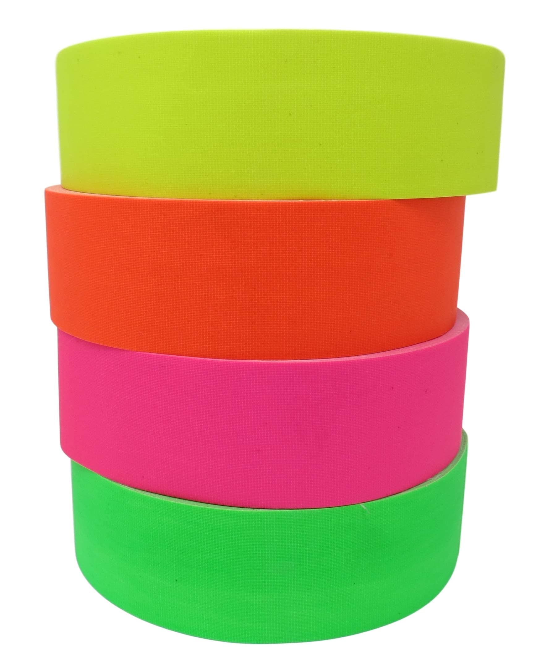 T.R.U. CGT-80F Superior Performance Fluorescent Gaffers/Spike Tape Laminated with Rubber Adhesive.60 Yards. (Fluorescent Pink, 1/2 in.)