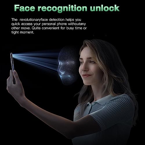 MOONTERGEER S23 Ultra Cell Phone 6GB + 128GB, 7.3" Display, Smartphone Android 13, 64MP Mobile Phone, 6800 mAh (Color : Green)
