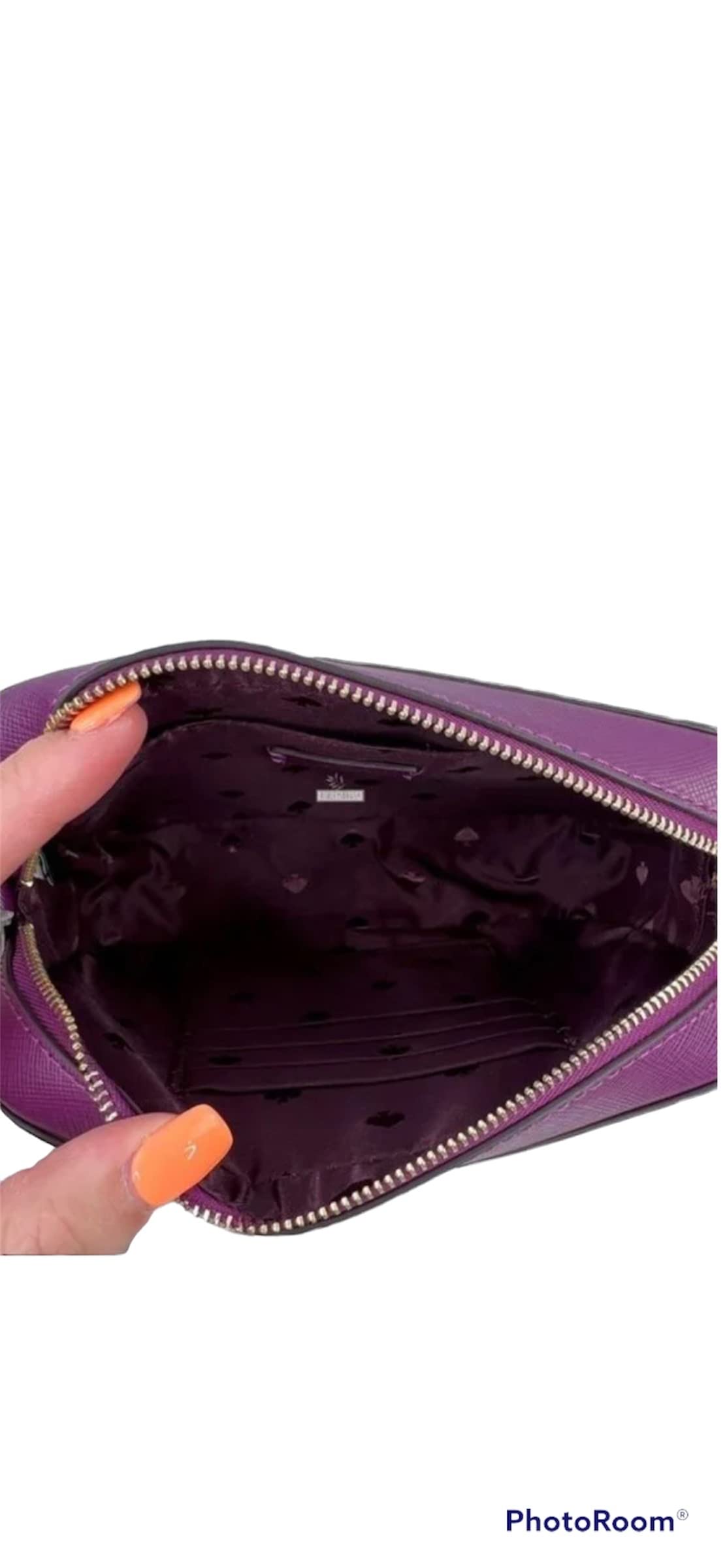 Kate Spade New York Mini Camera Crossbody Handbag (Plum Pie)