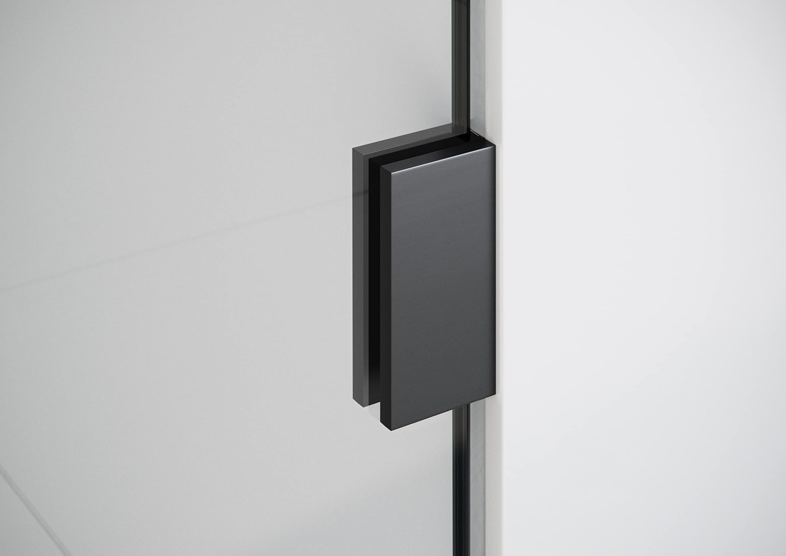 Vela 25.5 in. x 78 in. Fully Frameless Glass Shower Panel - Single Fixed Panel