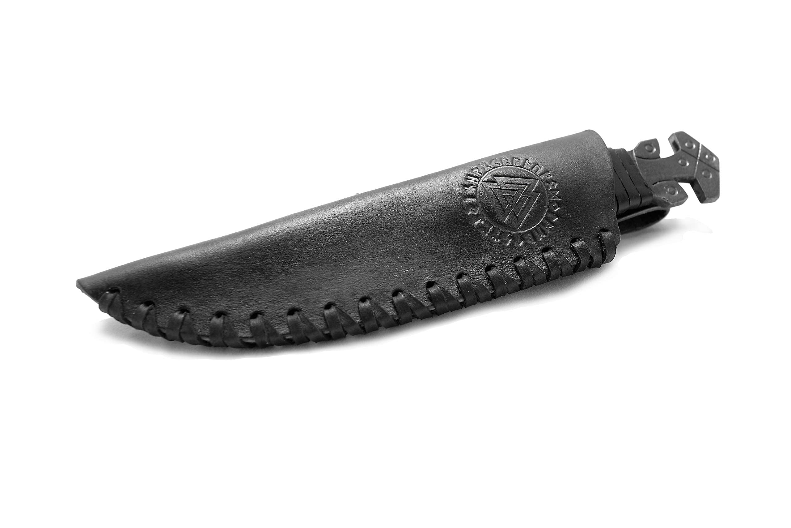 Toferner Viking Knife Thor 2, Norse Hand Forged Knife with Genuine Leather Case, Hardened Blade, Nordic Knife, Original Gift Idea for Men