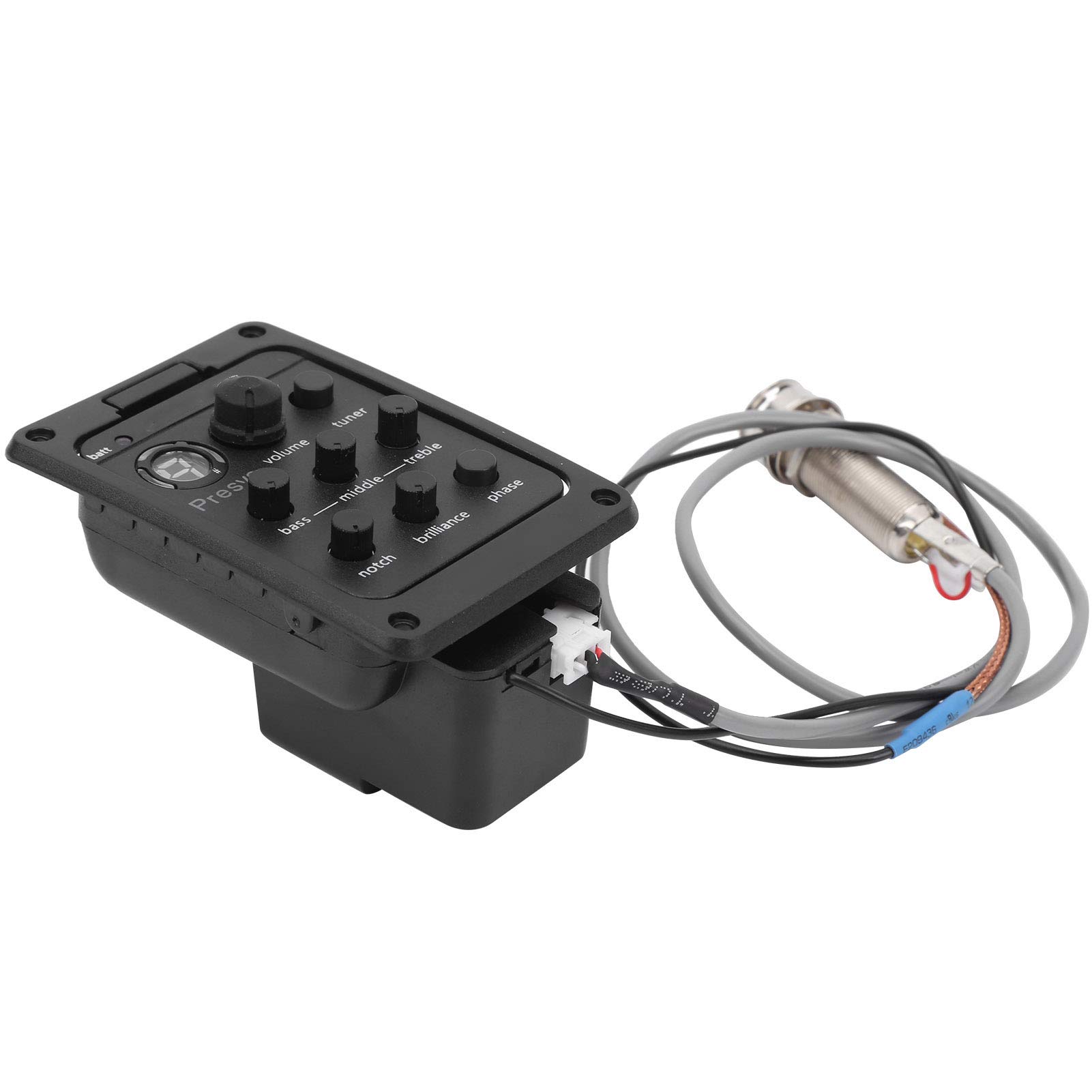 Guitar Volume Control, Guitar Tuner Equalizer Acoustic Piezo Pick Pickup Musical Instrument Accessories Acoustic Guitar Pickup Acoustic Guitar Pickup
