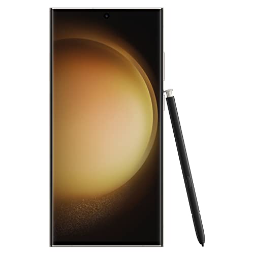 SAMSUNG Galaxy S23 Ultra Cell Phone, Factory Unlocked Android Smartphone, 256GB, 200MP Camera, Night Mode, Long Battery Life, S Pen, Adaptive Display, US Version, 2023, Cream