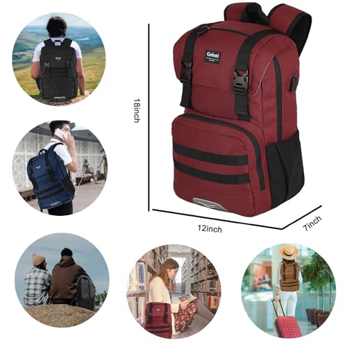 Goloni Travel Laptop Backpack With Charging Port Durable Great for Travel or Daily Use