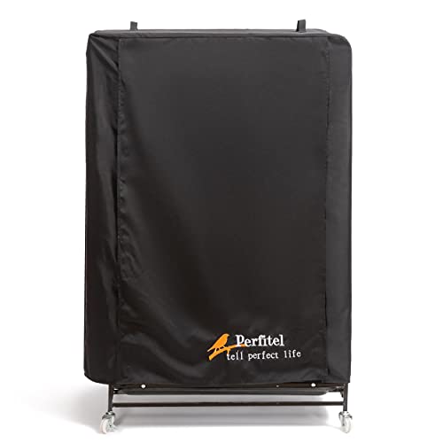 Perfitel Universal Large Bird Cage Cover(Black) Good Night Black-Out Birdcage Cover Durable Breathable Washable Material (31 * 21 * 52)