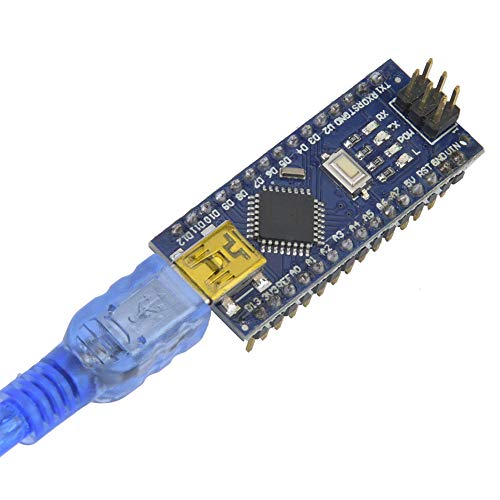 Nano V3.0 12 Digital Input/Output, Mini ATmega328P Replaccement Durable Premium Material ATMEGA328P Module Long Service Life for Building Electronics Projects