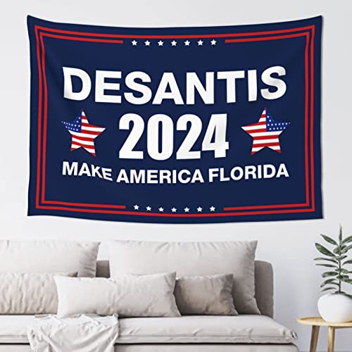 Funny Sogns Desantis 2024 The Rules Have Changed Tapestry Trump Stuff For Your Room Boys Bedroom Accessories Asthetic Room Decore (Color : Colour, Size : 75X100CM)