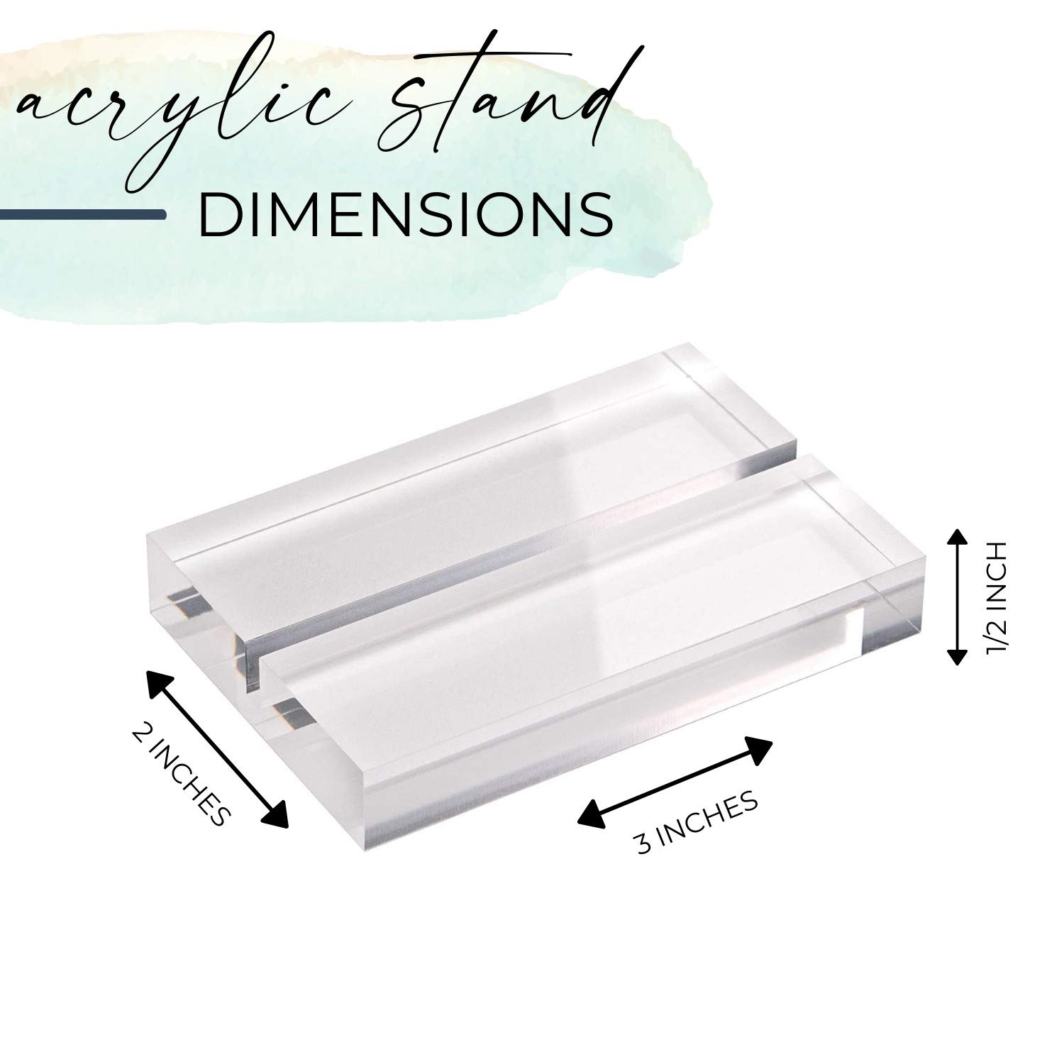 Memory Table Sign - High-Quality Handmade Acrylic In Loving Memory Wedding Sign - Durable, Lightweight & Timeless Decor - Perfect for Special Event & Destination Weddings | (5X7, Clear Acrylic Stand)