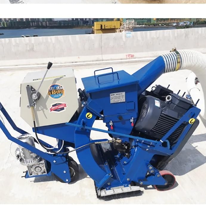 Safe and Stable Automatic Concrete Surface Laser Rust Removal Metal Shot Blasting Machine Mobile Shot Blasting Machine