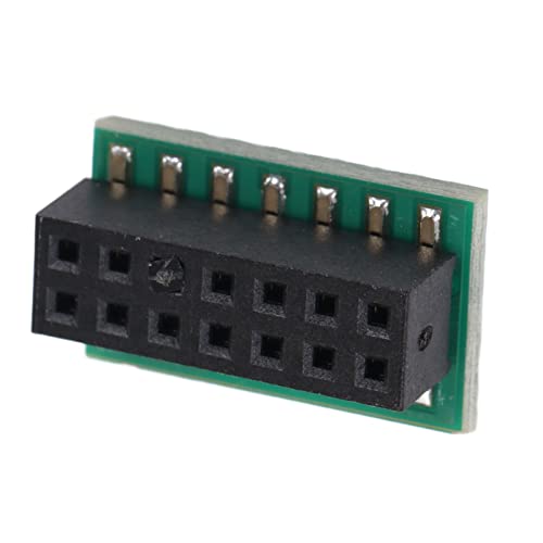 Oumefar TPM Module Board, Mini Professional 14PIN TPM Module Strong Encryption Practical for Computer Motherboard