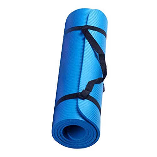 Gillberry Yoga Mat Thick, Exercise Mats,Workout Mats for Home,Non-Slip Thick Fitness Pilates Mat with Yoga Mat Strap