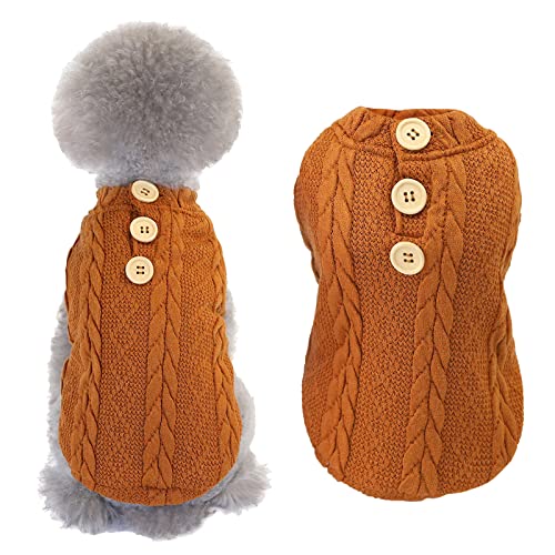Pet Clothes for Small Dogs Tutu Knitting Shirt Warm Coat Sweatshirt Vest Cat Warm Clothing Outfits Spring Summer Shirt for Small Breeds