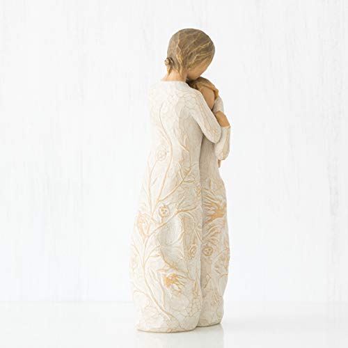 Willow Tree Close to me, Apart or Together, Always Close to me, Expresses Loving Relationships Between Mother and Daughter, Sisters or Friendships, Sculpted Hand-Painted Figure