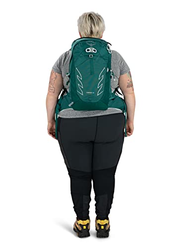 Osprey Tempest 20L Women's Hiking Backpack with Hipbelt, Jasper Green, WM/L, Extended Fit