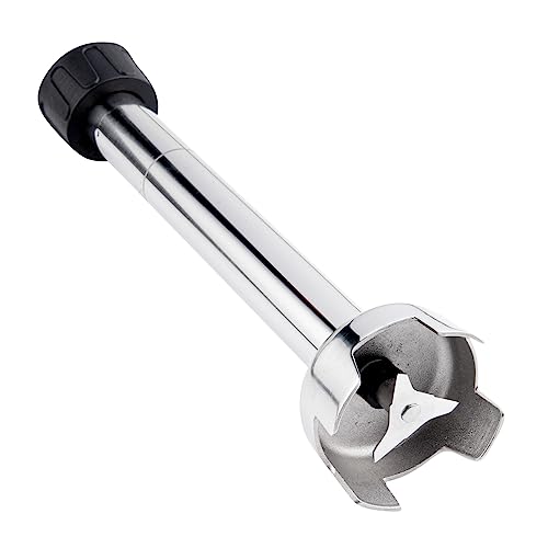 Restaurantware Hi Tek Stainless Steel Blending Shaft - Fits Variable Speed Immersion Blender - 14" - 1 count box, Silver