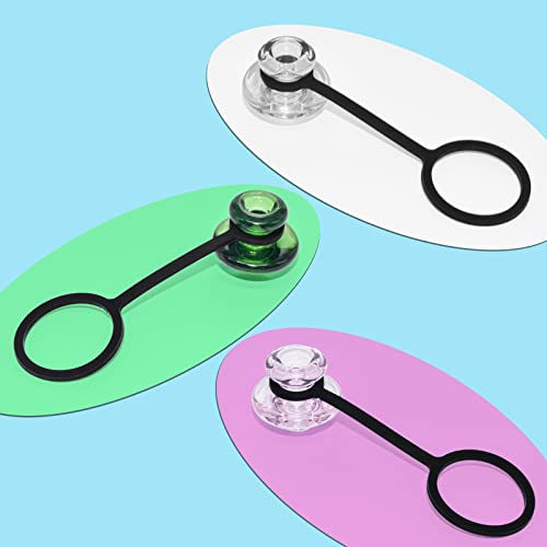 Replacement Accessory Part,Universal Cover with Silicone Case,Green/Pink/Clear (3 PCS)