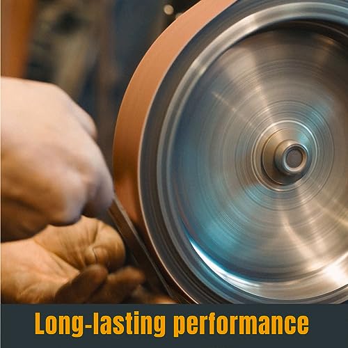 POWERTEC 110010 4 x 24 Inch Sanding Belts 120 Grit Aluminum Oxide Belt Sander Sanding Belt Sandpaper For Oscillating Belt and Spindle Sander β Pack of 10
