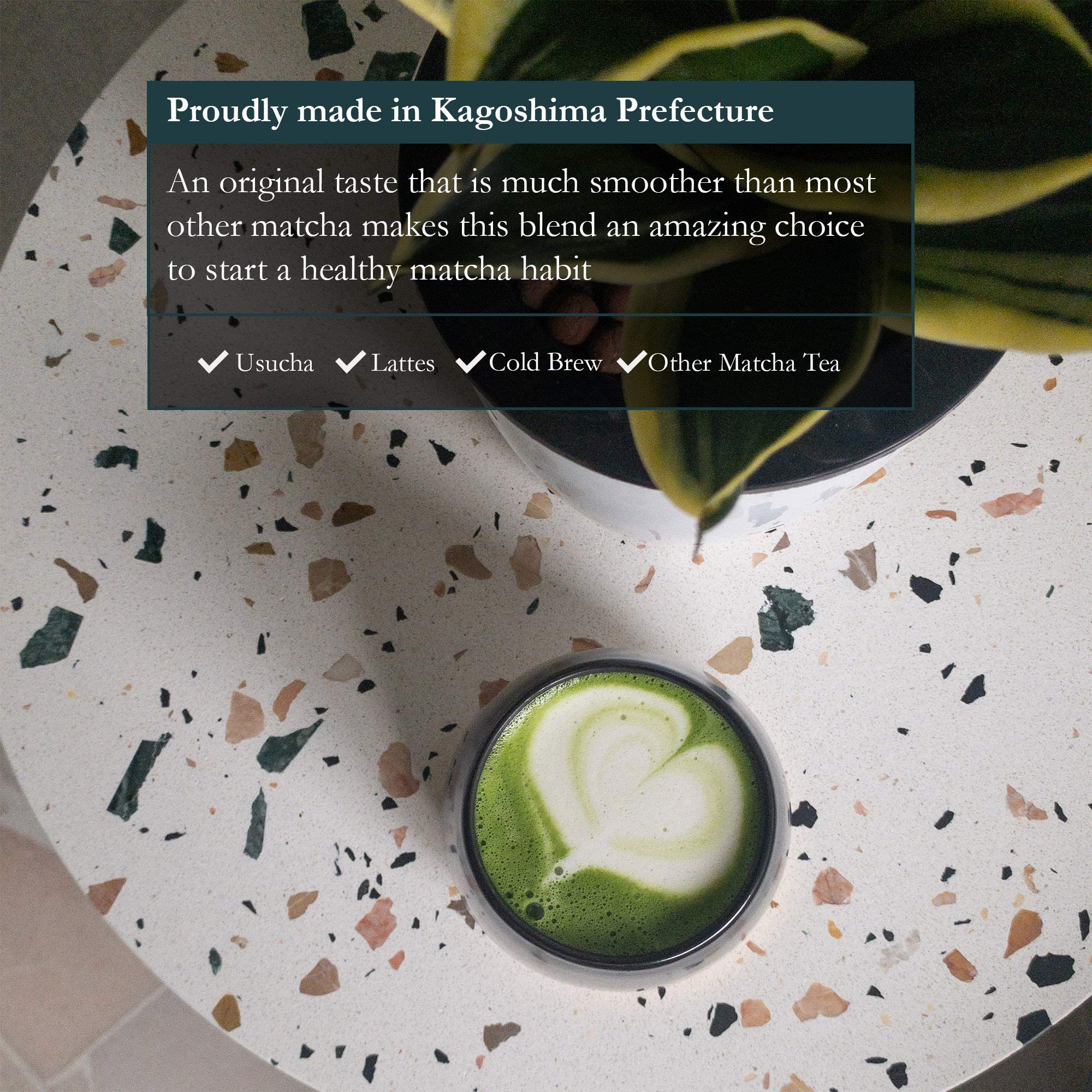 Naoki Matcha Organic Ceremonial First Spring Blend – Authentic Japanese First Harvest Ceremonial Grade Matcha Green Tea Powder from Kagoshima, Japan (40g / 1.4oz)