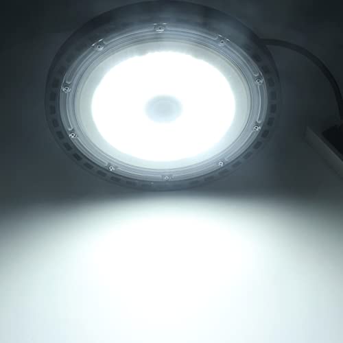 Oumefar LED High Bay Light 100W, UFO High Bay Light High Brightness 3030 Chip AC 85β265V Waterproof for Commercial Warehouse Lighting Lightfixture