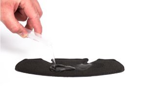 Golf Hat Sweat Liner – Prevents Stains & Odor by NoSweat- Patented Technology Made in The USA (25) Blk