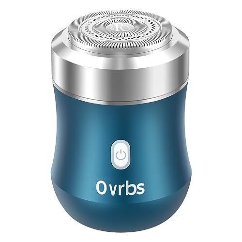Ovrbs Mini Electric Shaver,Aluminum Alloy Body,3D Floating Shaver Head,Type-C Charging,use for 45 Days,IPX7 Waterproof, Portable Shaver,Travel Razor,Travel Shaver,Suitable for Office
