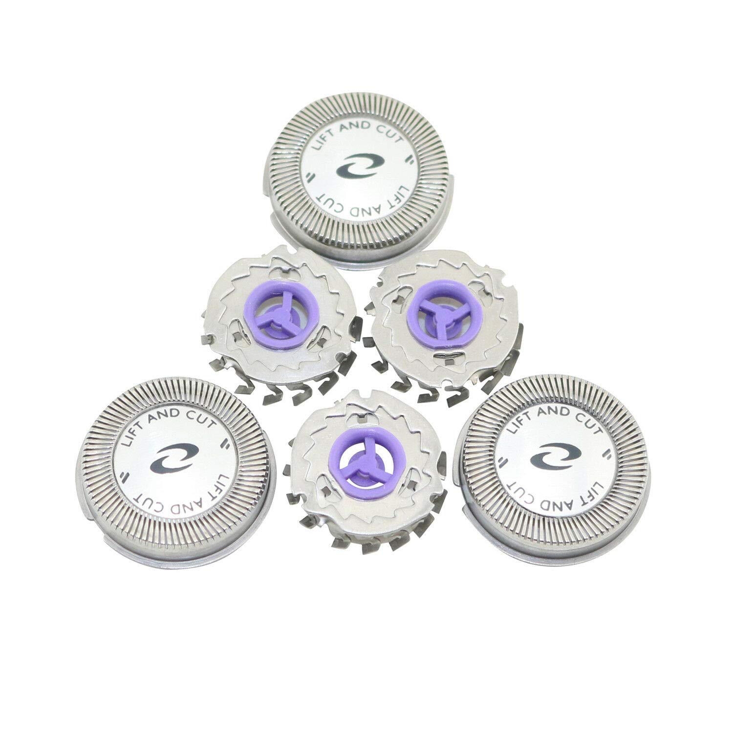 GSParts 3 x Shaver Heads Blade Cutter for Philips Norelco 950RX 955RX 965PE 965RX 968RX