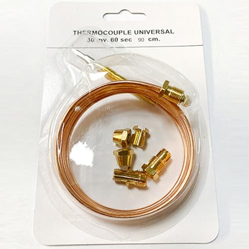 Oven Thermocouple With 5pcs Fixed Part Fireplaces Stove Replacement Temperature Sensors Probe Appliances