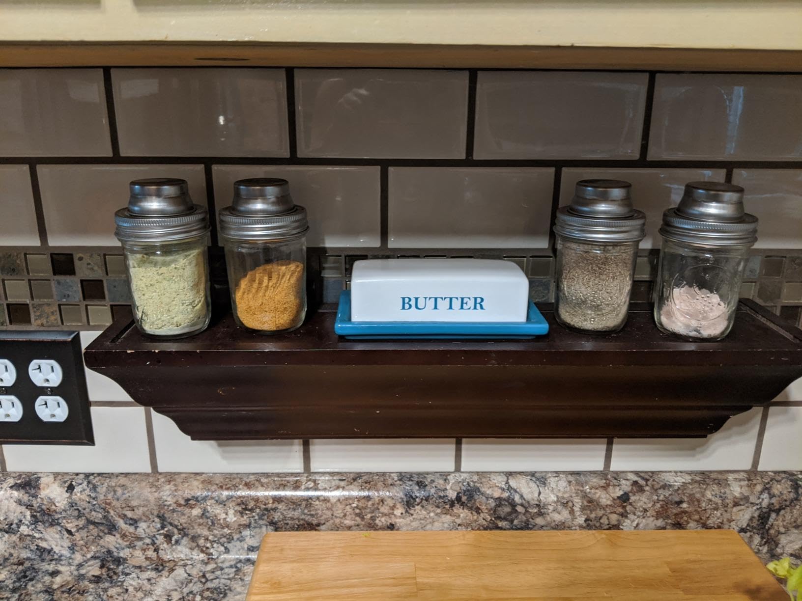 Stainless Steel Mason Jar Shaker Lids with Silicone Seals for Dredge Flour,Mix Spices,Sugar, Salt, Peppers and Any Regular Mouth Mason Jar Canning Jar (4)