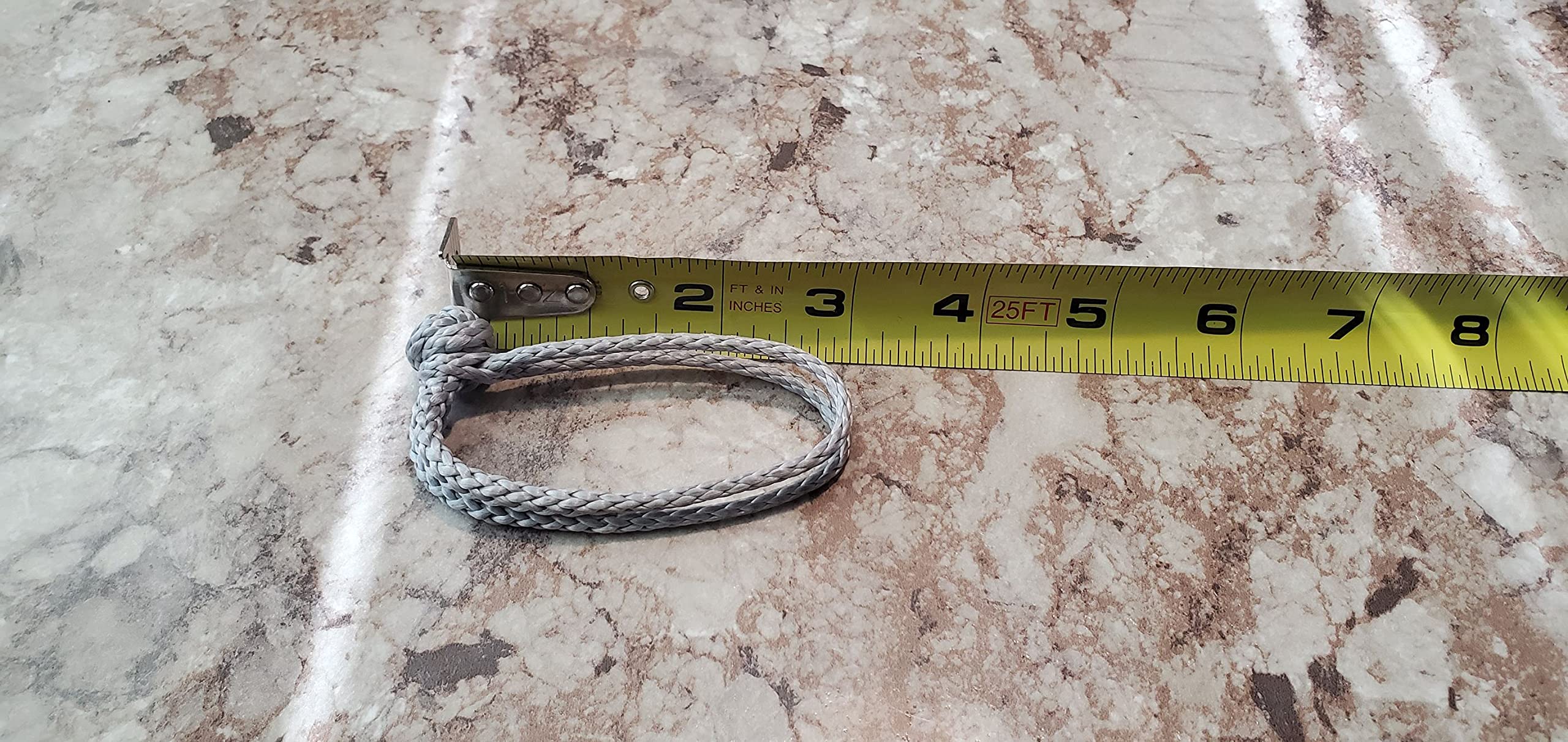 Hanging High Hammocks | 74 Amsteel Soft Shackle 3 inch with Free Sticker | for Hammock Camping, Backpacking, Travel, Keys and More