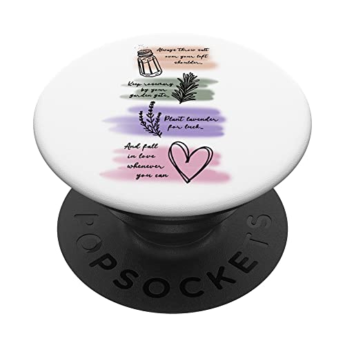 Practical Magic Witch Gardening Card Gardeners Plant Lovers PopSockets Swappable PopGrip