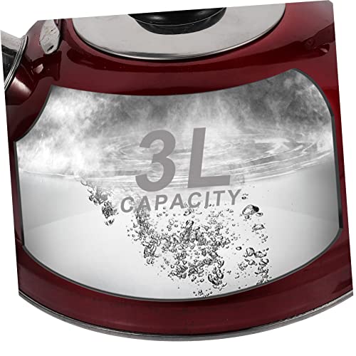 UPKOCH Buzzing Kettle Cordless Electric Kettle Japanese Tea Kettle Camping Teapot Stovetop Tea Kettle Coffee Gifts Hot Water Kettle Food Grade Tea Pot Tea Pots Kettle Tea Red Gas