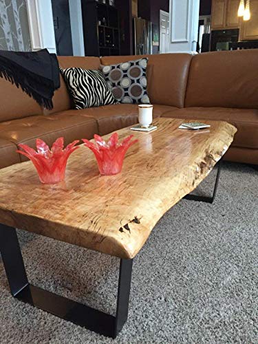 Metal Table Legs, Bent Trapezoid Style - Any Size and Color