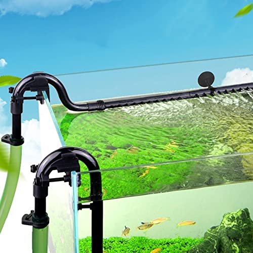 MiOYOOW Aquarium Water Inlet Outlet Tube Kit, Fish Tank Water Pipe Fittings Aquarium Canister Filter Inflow Outflow Kit for 302B 303B 402AB 403AB Filter, Inner Dia 16 mm Outer Dia 22mm