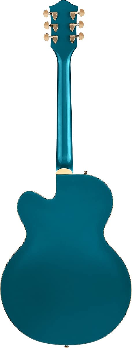 Gretsch G2410TG Streamliner Hollow Body Single-Cut and Gold Hardware Ocean Turquoise w/Bigsby