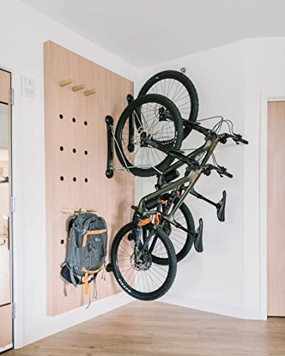 Steadyrack Bike Racks - Classic Rack - Wall Mounted Bike Rack Storage Solution for your Home, Garage, or Bike Park - 4 Pack