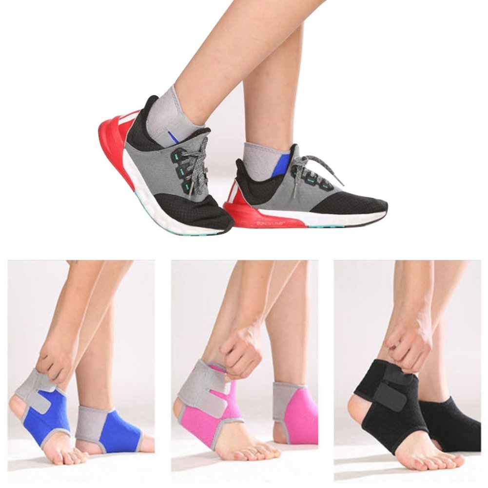 Girls Boys Ankle Support Brace Compression Ankle Strap Immobilization Foot Wrap for Sprain Arthritis Pain Relief, Tendon Injury Recovery Re-injury Protection